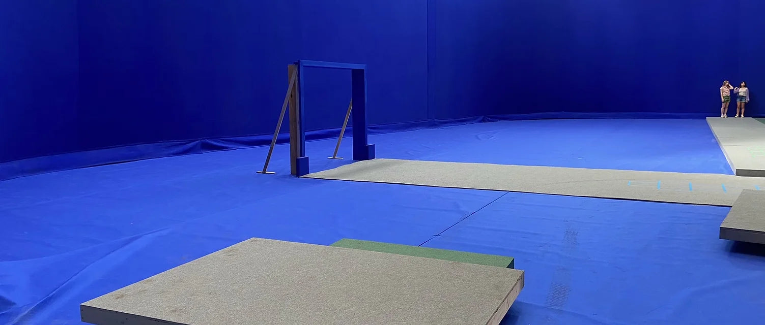 Chromakey Blue Screens – That's A Wrap