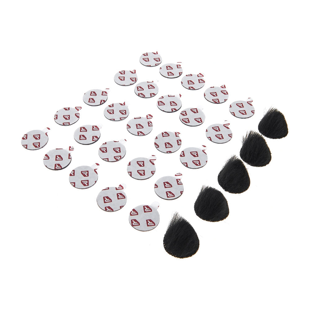 Rycote Overcovers Advanced (5 Reusable Furries + 25 Stickies) – That's ...